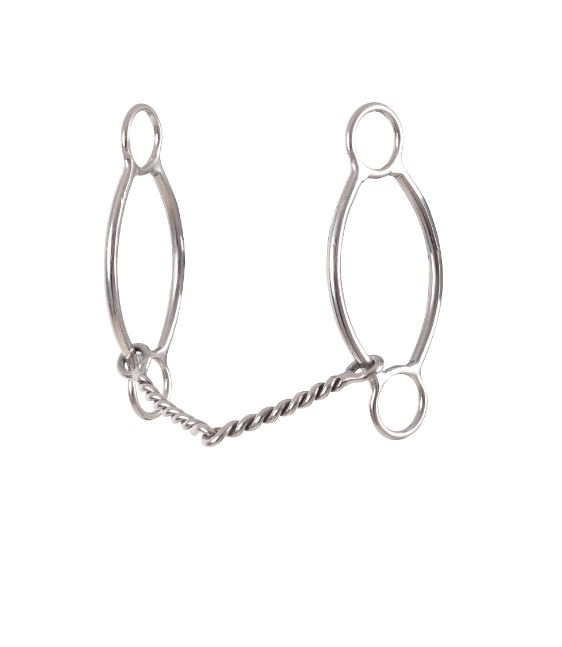 Carol Goostree Twisted Wire Snaffle Simplicity II Bit – Jopps Tack