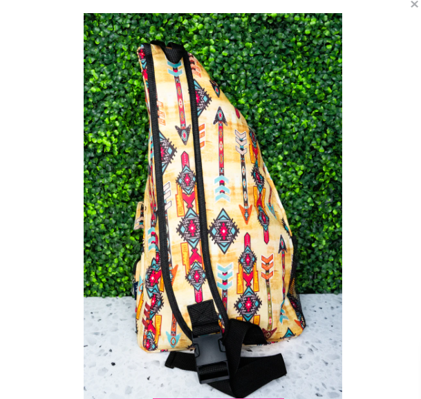 Amarillo Arrows Sling Backpack – Jopps Tack