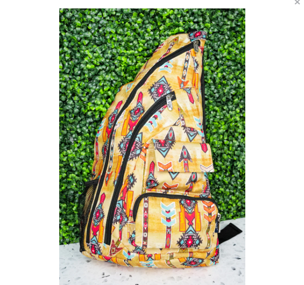 Amarillo Arrows Sling Backpack – Jopps Tack