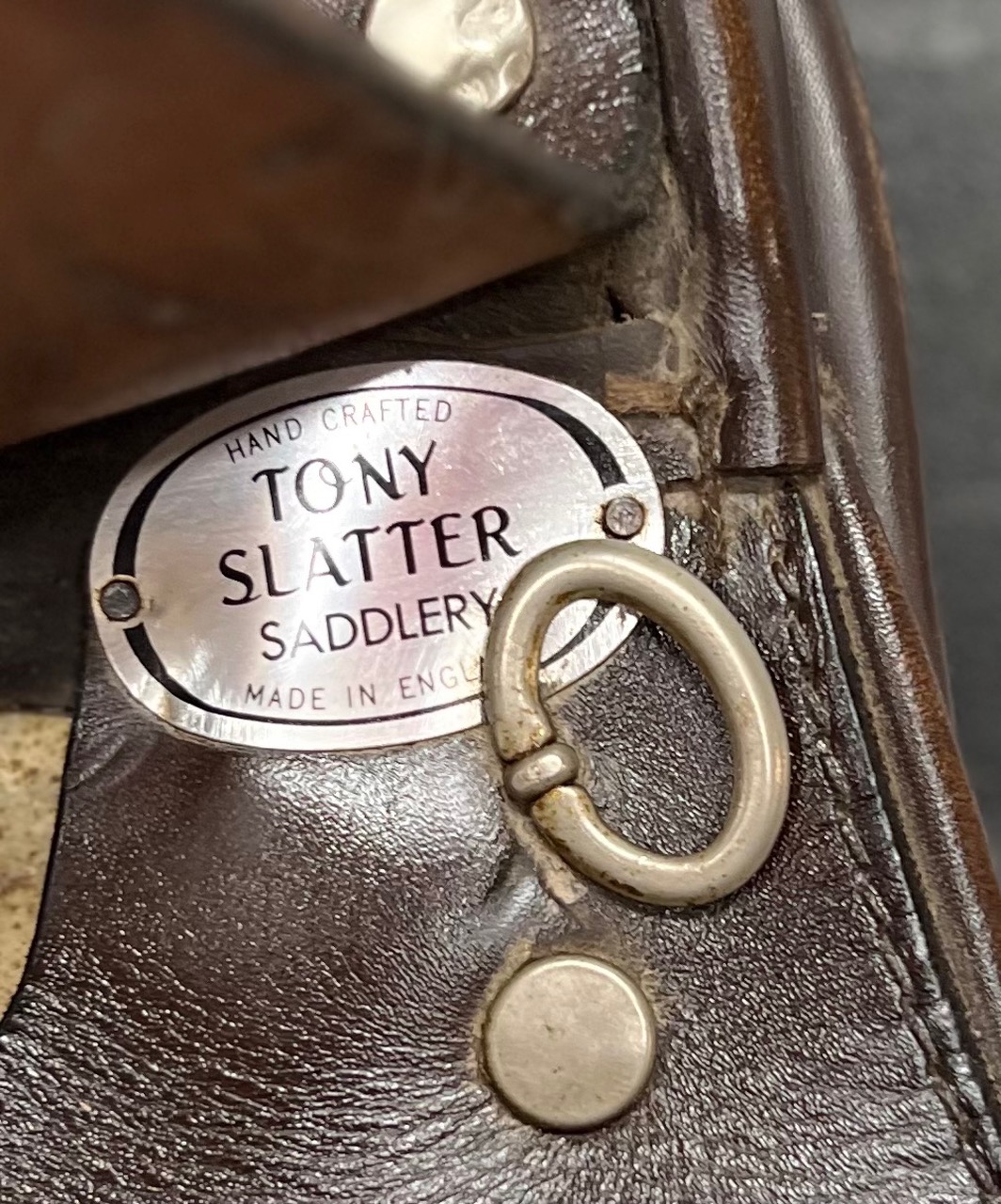 Used 17” Tony Slatter English Saddle – Jopps Tack