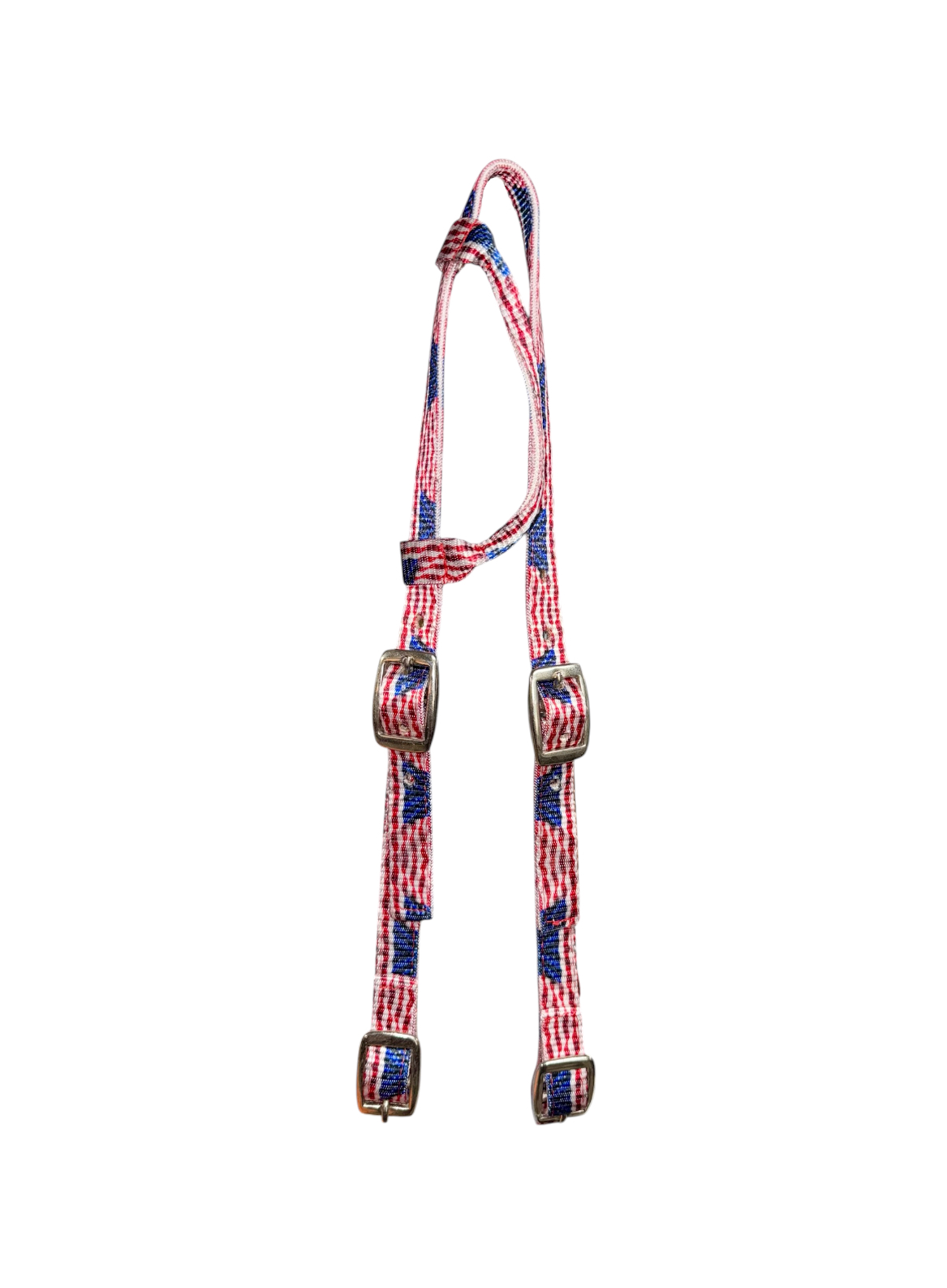 American Flag Nylon One Ear Headstall – Jopps Tack