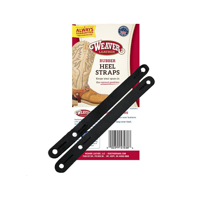 Weaver Black Rubber Heel Straps – Jopps Tack