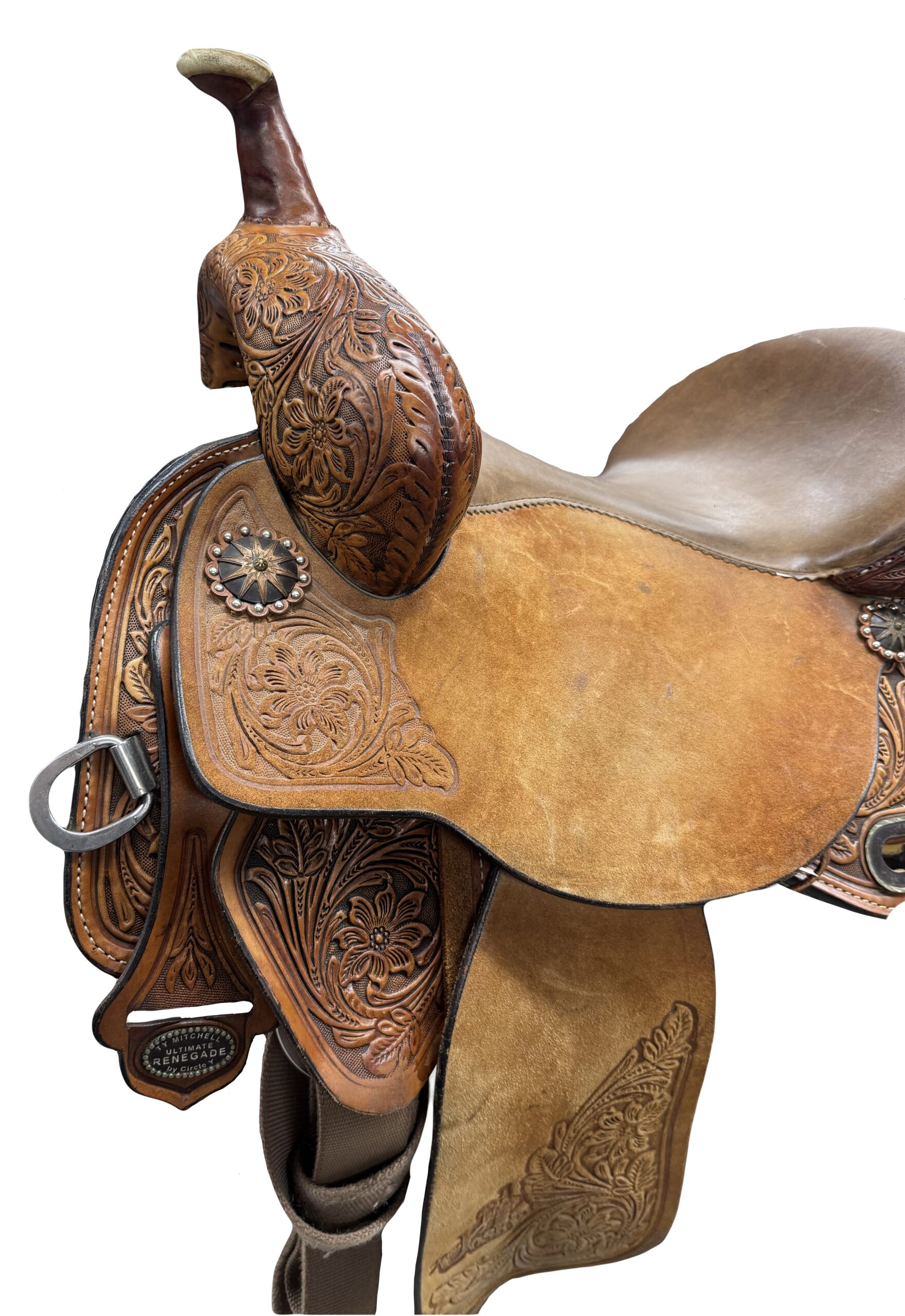 Used 15” Circle Y Ty Mitchell Ultimate Renegade Barrel Saddle – Jopps Tack