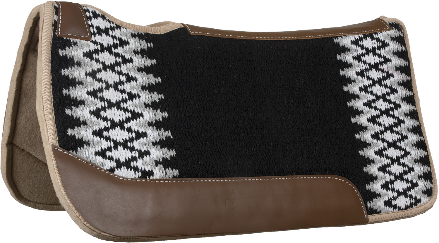 Contoured Navajo Wool Pad With Blanket Top – Jopps Tack