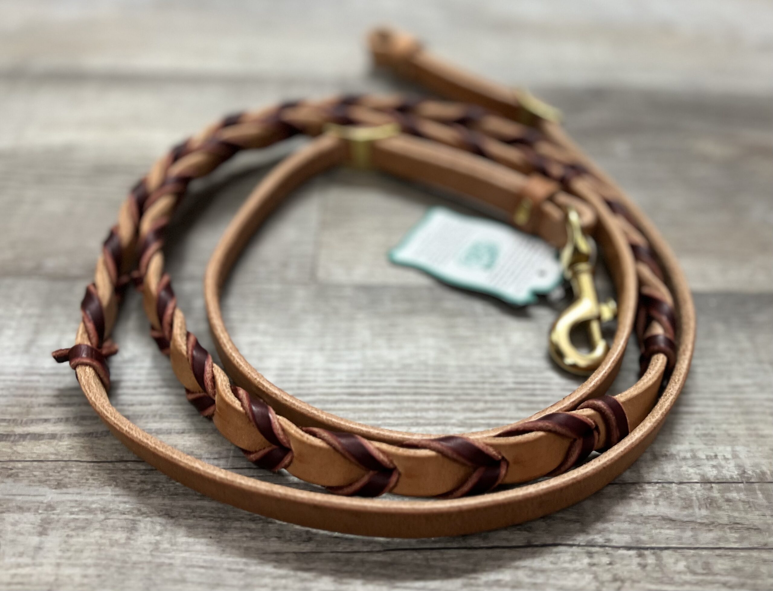 Hermann Oak Harness Leather Laced Barrel Reins – Jopps Tack