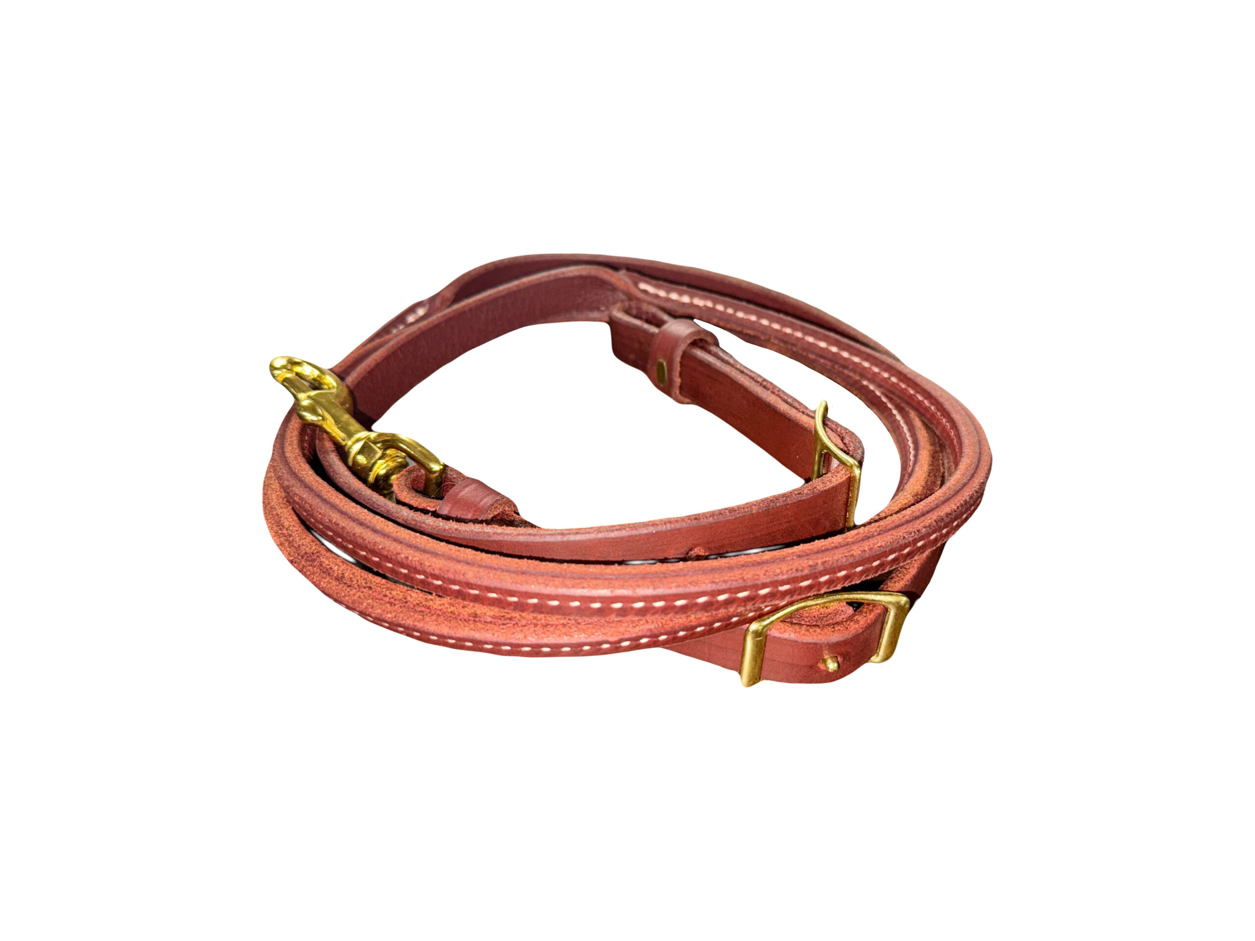 Latigo Leather Rolled & Sewn Roping Rein – Jopps Tack