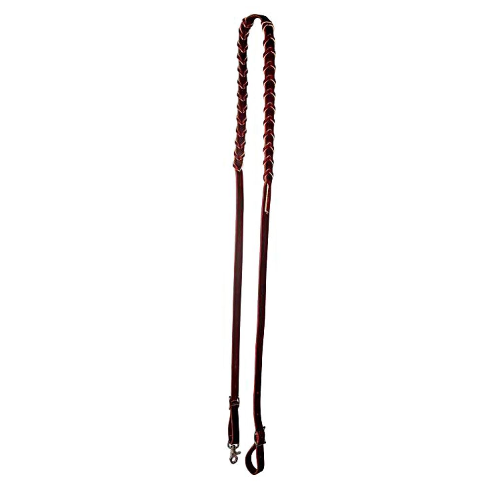 Professionals Choice Heavy Oiled Laced Barrel Reins – Jopps Tack