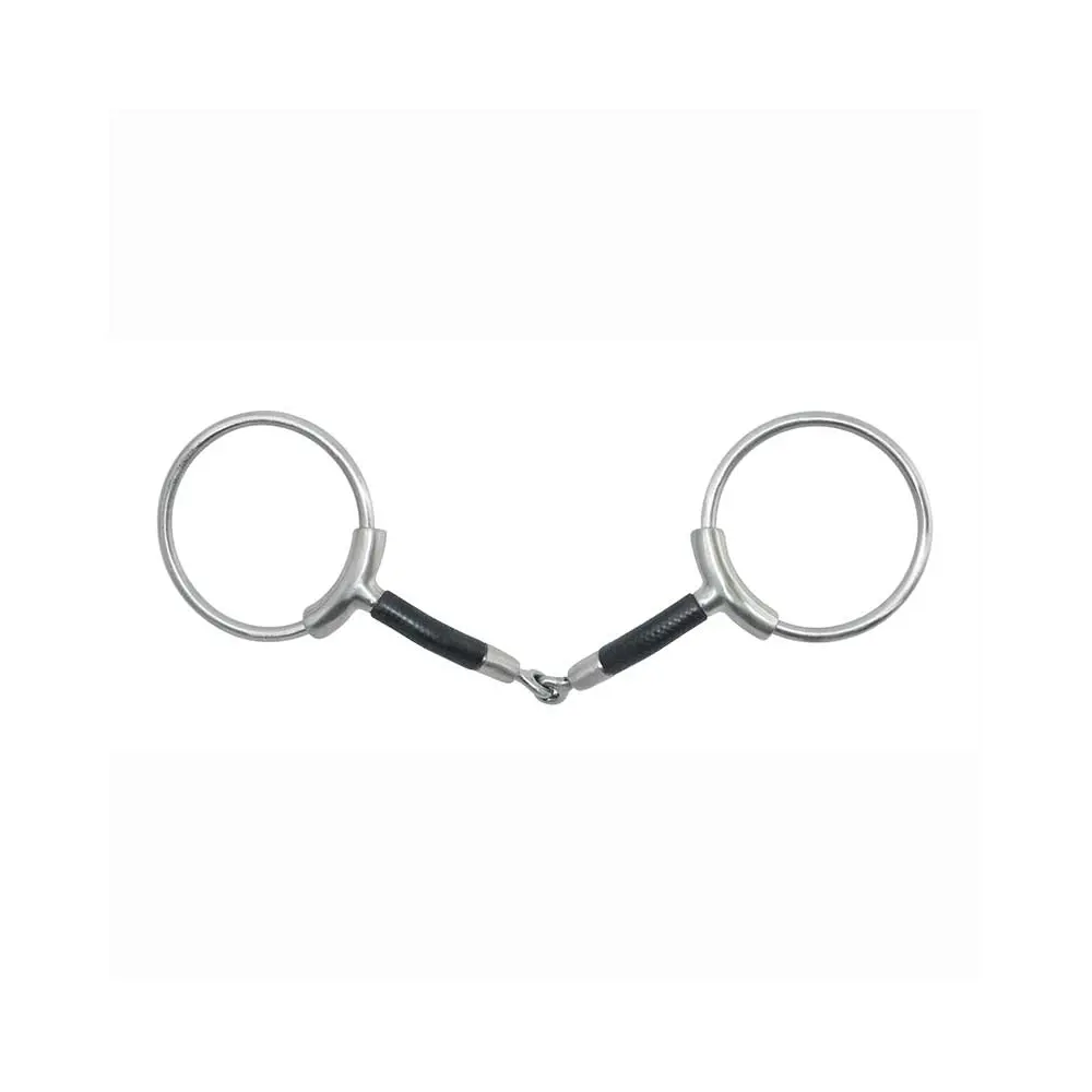 Clinician O-Ring Pinchless Snaffle w/ Rubber Covered Bars – Jopps Tack