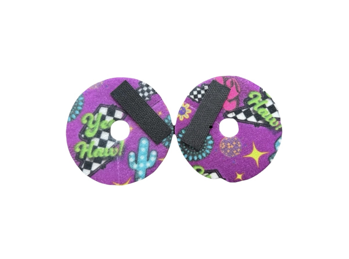 Neon Yeehaw! Bit Guards – Jopps Tack