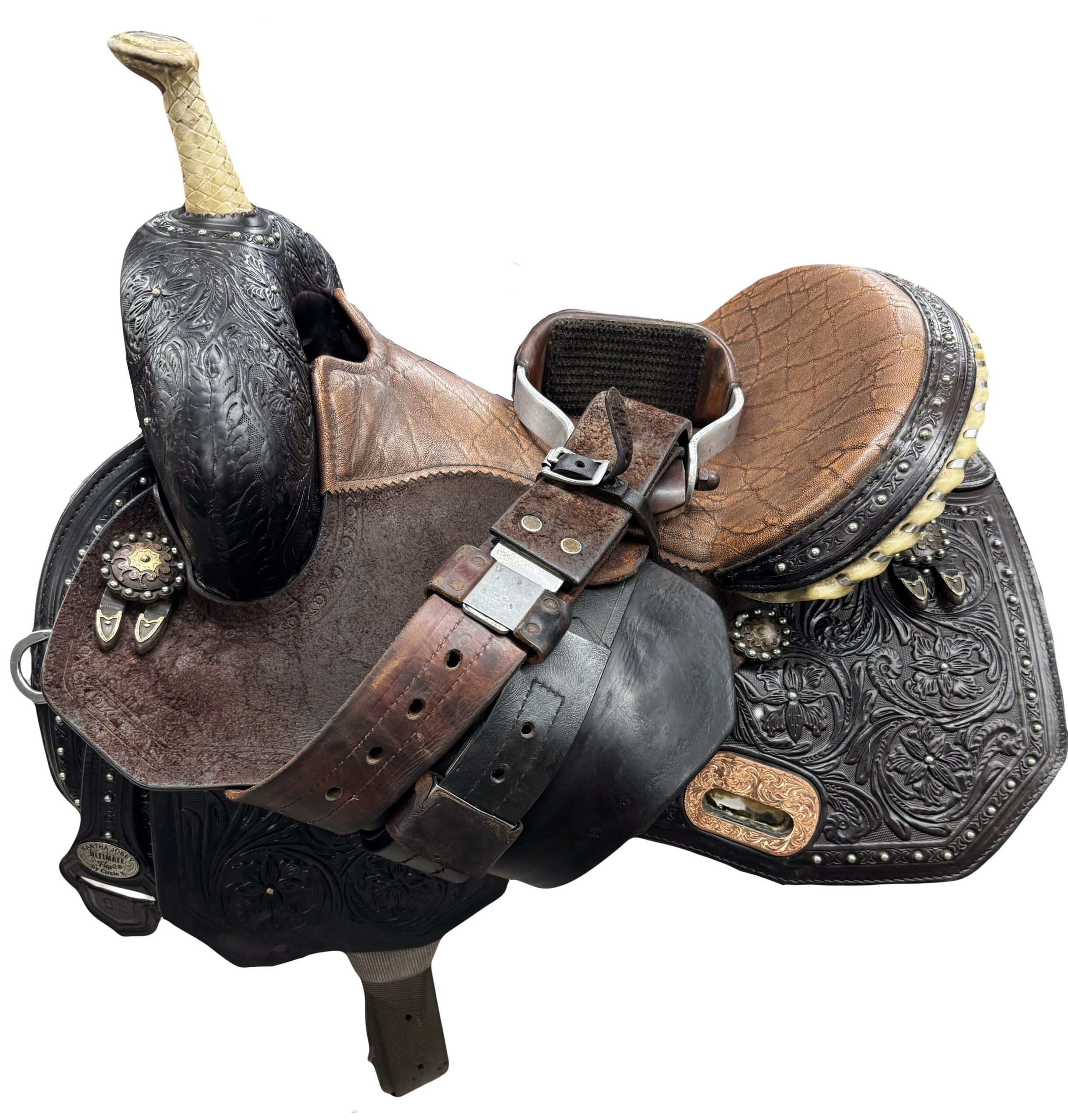 Used 15’’ Circle Y Martha Josey Revolution Flex2 Barrel Saddle – Jopps Tack