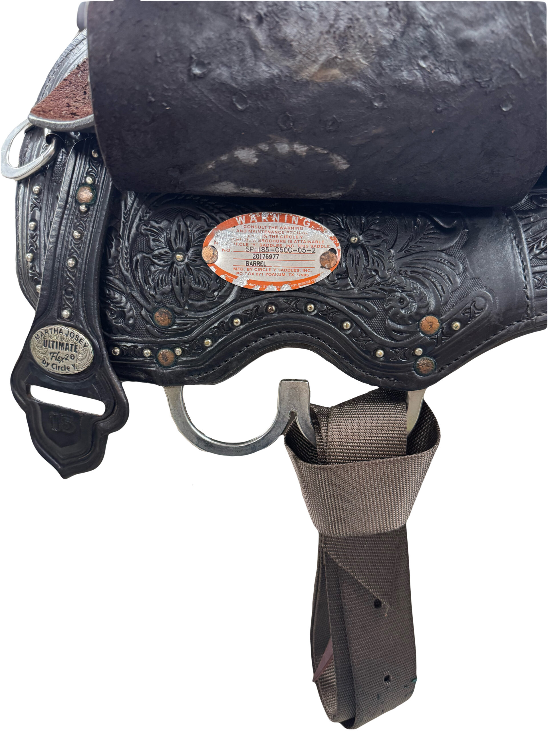 Used 15’’ Circle Y Martha Josey Revolution Flex2 Barrel Saddle – Jopps Tack