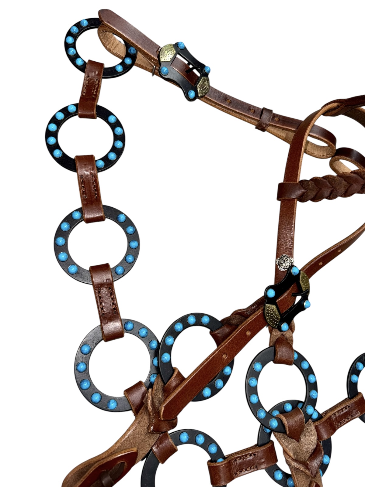 Turquoise Spotted Ring Tack Set – Jopps Tack