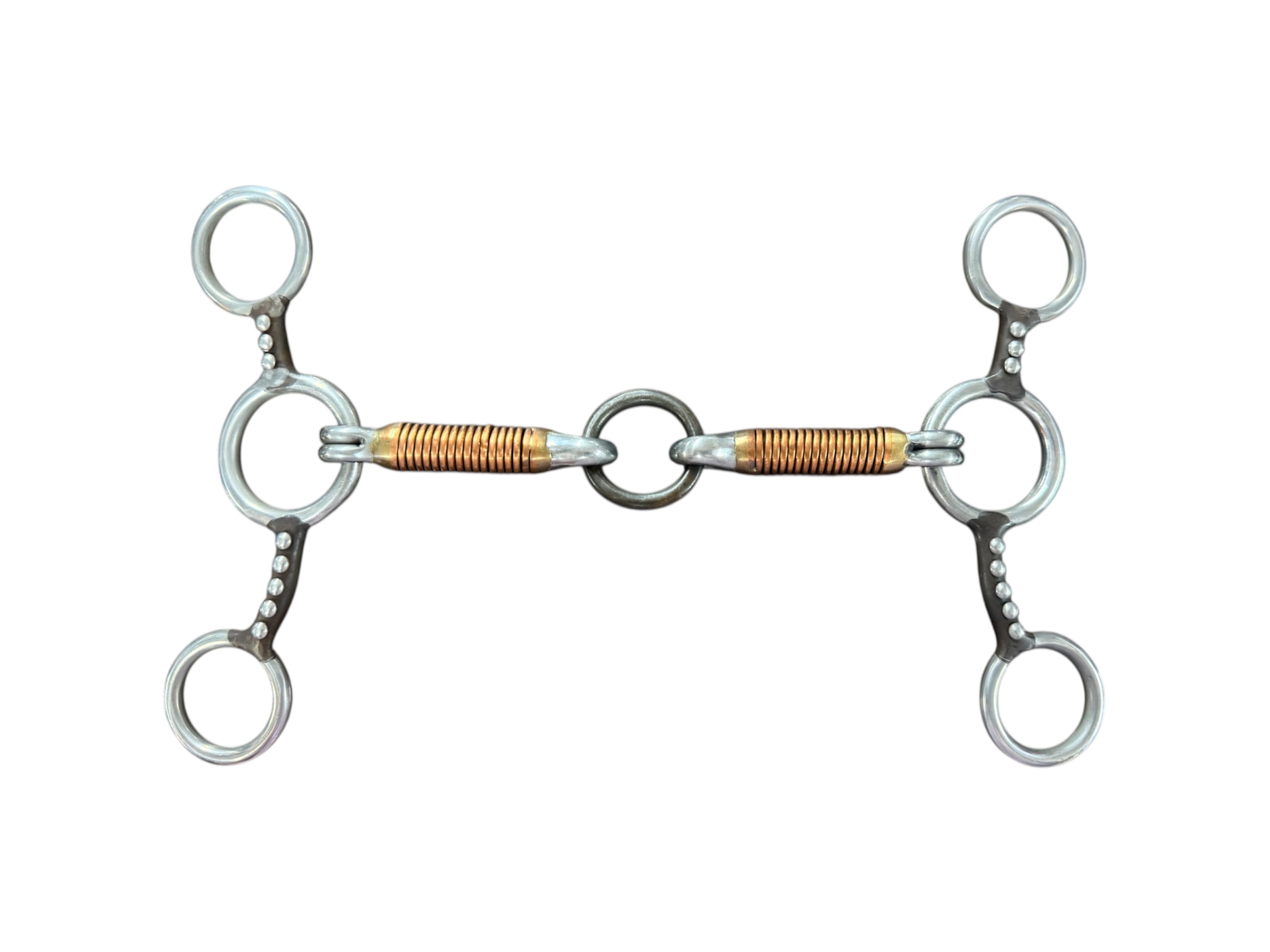 3-Piece Wire Wrapped Snaffle & Lifesaver Jr Cowhorse Gag Bit – Jopps Tack